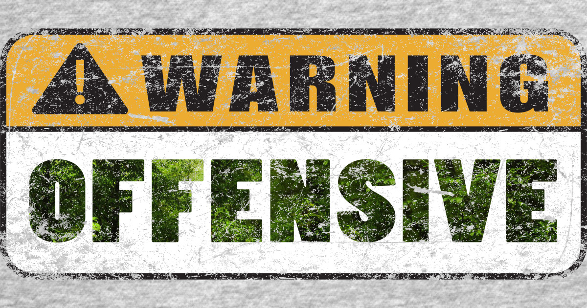 Warning Offensive - Movie - T-Shirt | TeePublic