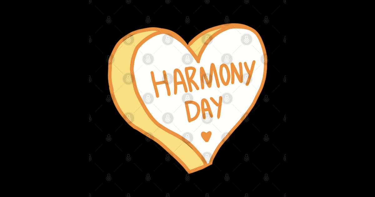 Happy Harmony Day - Harmony - Sticker | TeePublic