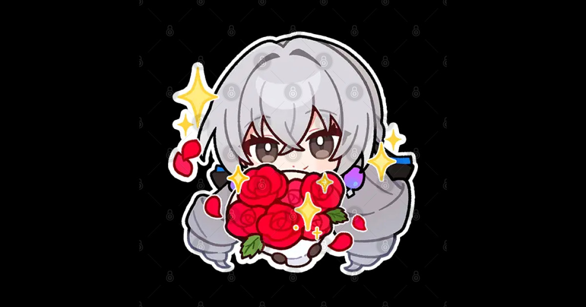 Honkai Star Rail Chibi Bronya 3 - Honkai Star Rail - Sticker | TeePublic