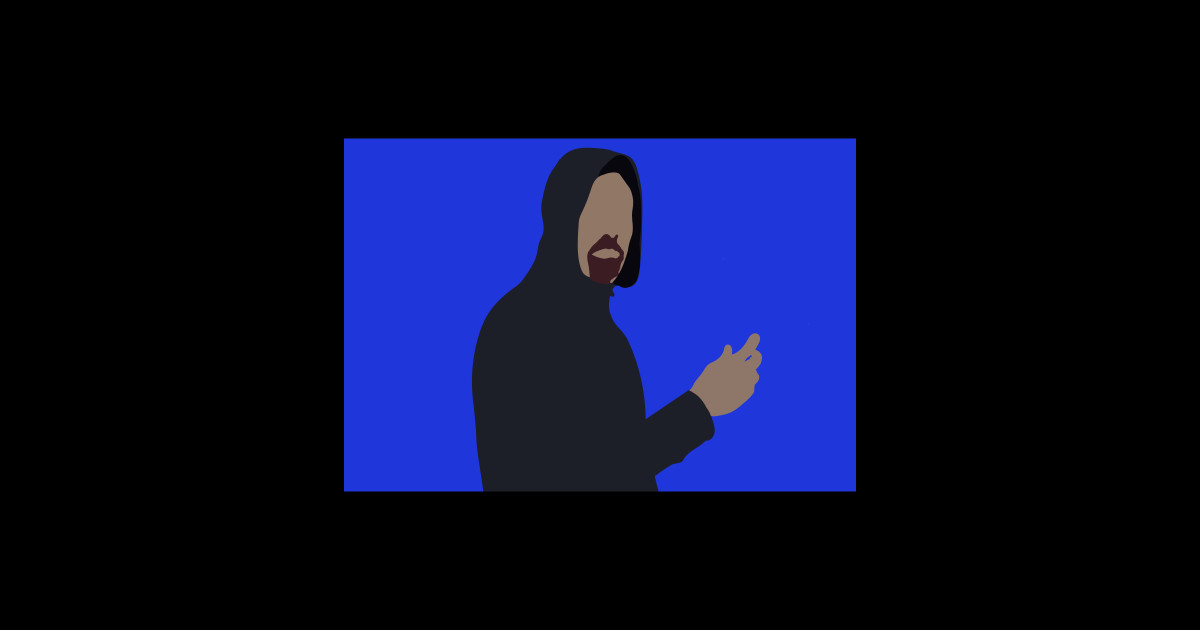 Barry ronny/lilly blue background - Barry - Magnet | TeePublic