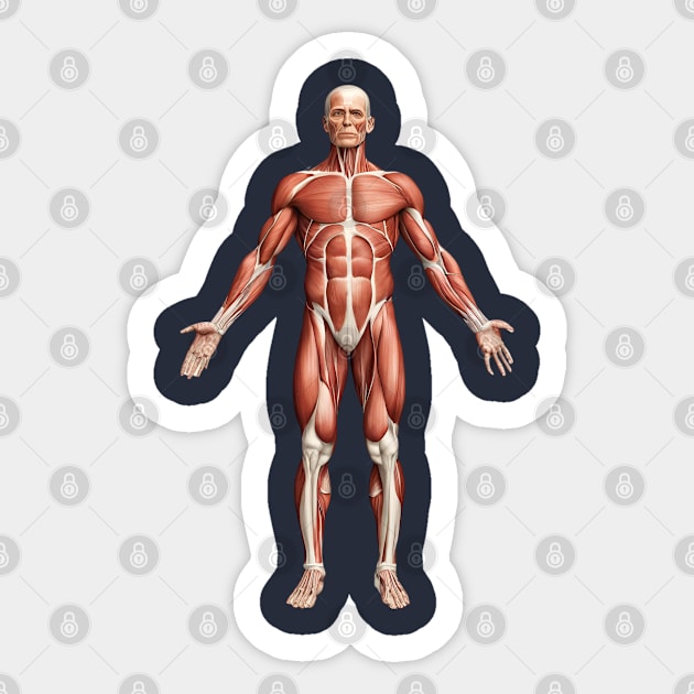 Muscle tee - Muscle Wear - Sticker | TeePublic