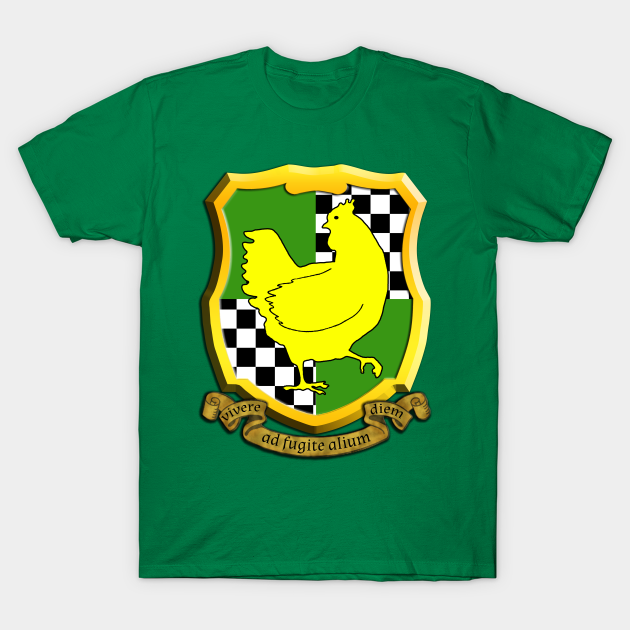 sir robin's chicken shield - Chicken - T-Shirt | TeePublic