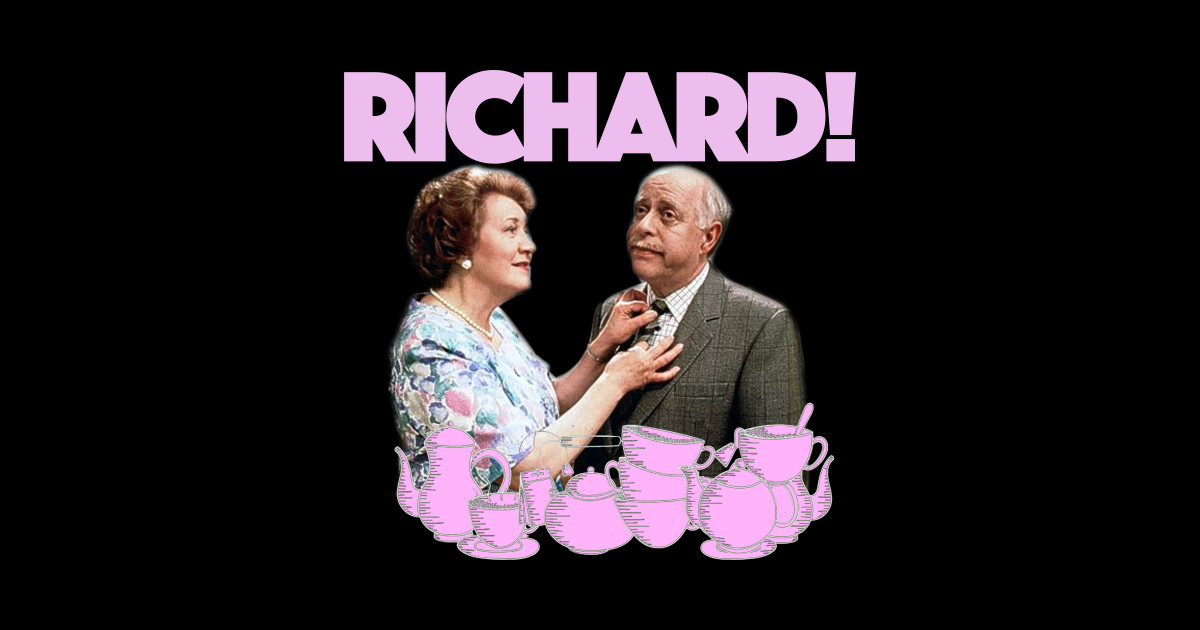 Richard Bucket! - Keeping Up Appearances - Tapestry | TeePublic