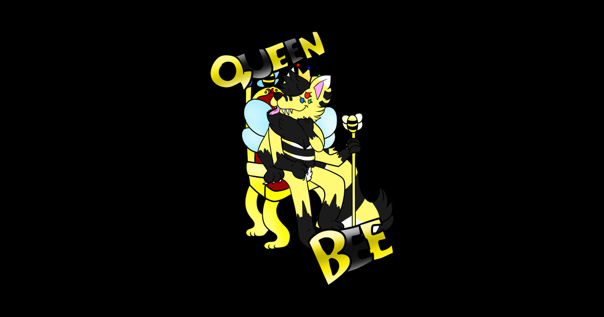 Queen Bee - Furry Fandom - Sticker | TeePublic