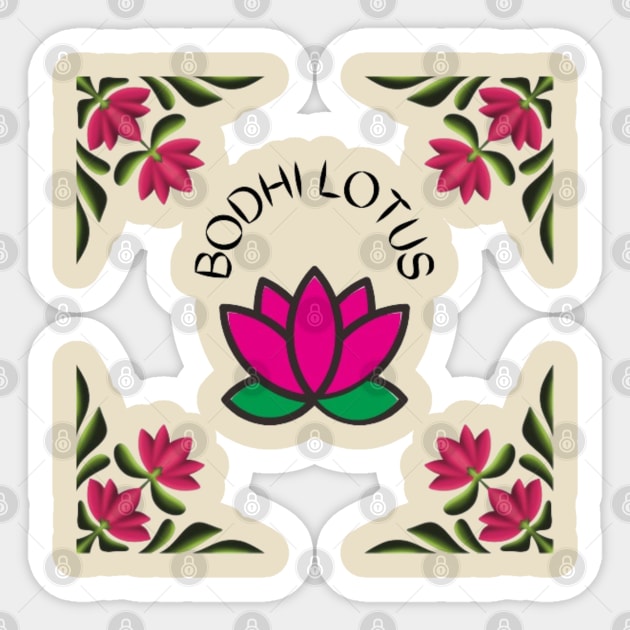 Bodhi Lotus Sangha - Buddhism - Sticker | TeePublic