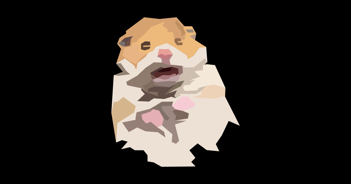 Scared Hamster meme - Meme - Sticker | TeePublic