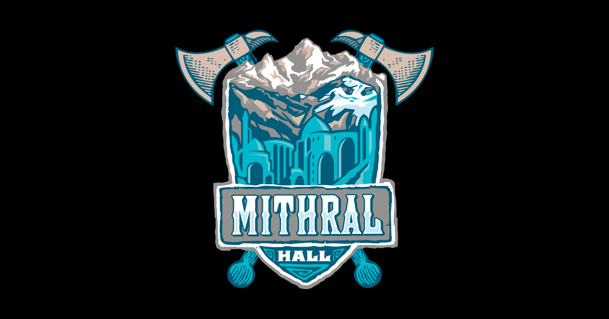 Mithral Hall - Dnd - Sticker | TeePublic