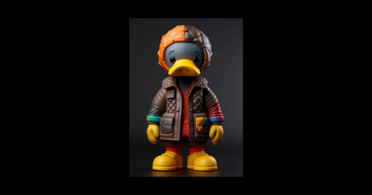 Kaws Hypebeast Duck - Kaws Hypebeast Duck Hype Watercolor - Sticker ...