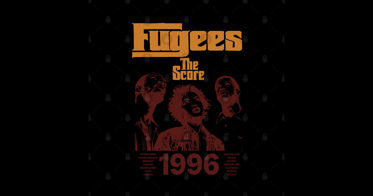 Vintage The Fugees - Fugees - Sticker | TeePublic