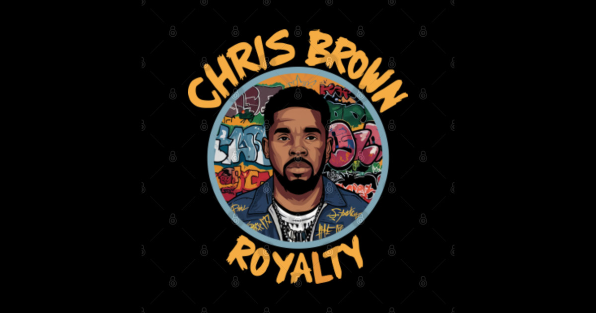Chris Brown - Royalty - Chris Brown - Sticker | TeePublic