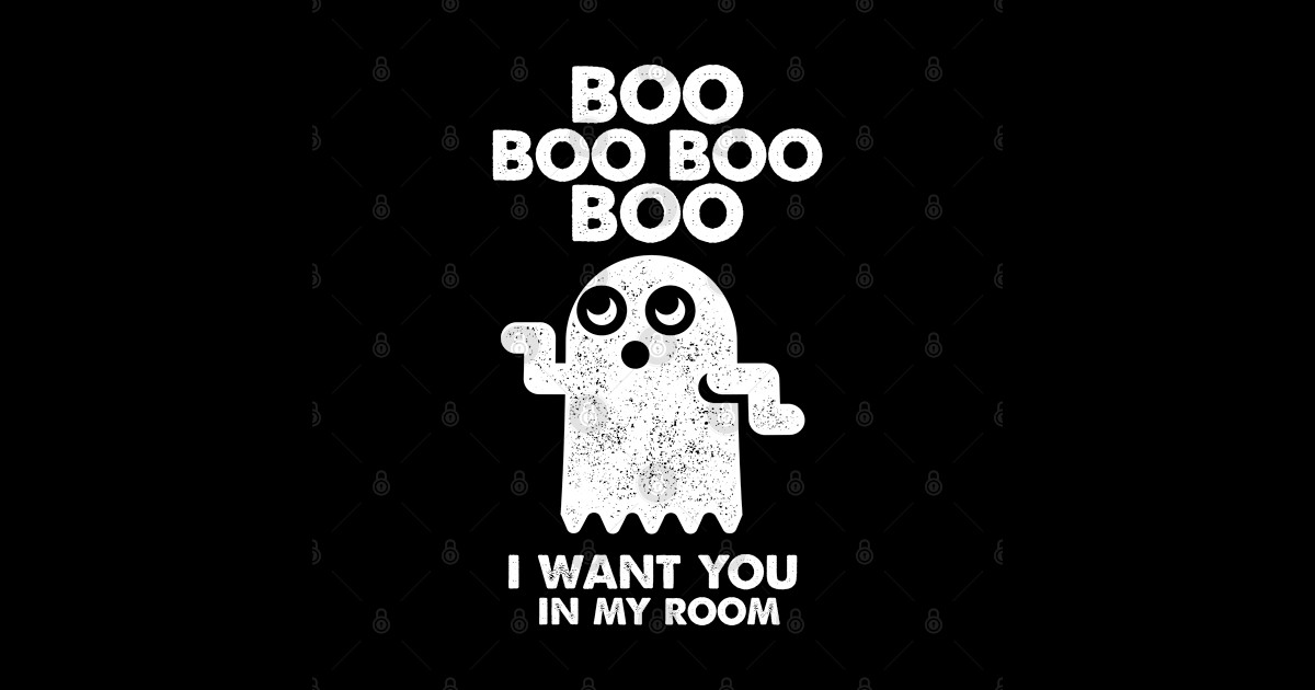Boo dancing ghost, I Want You In My Room - Boo Dancing Ghost - Sticker ...