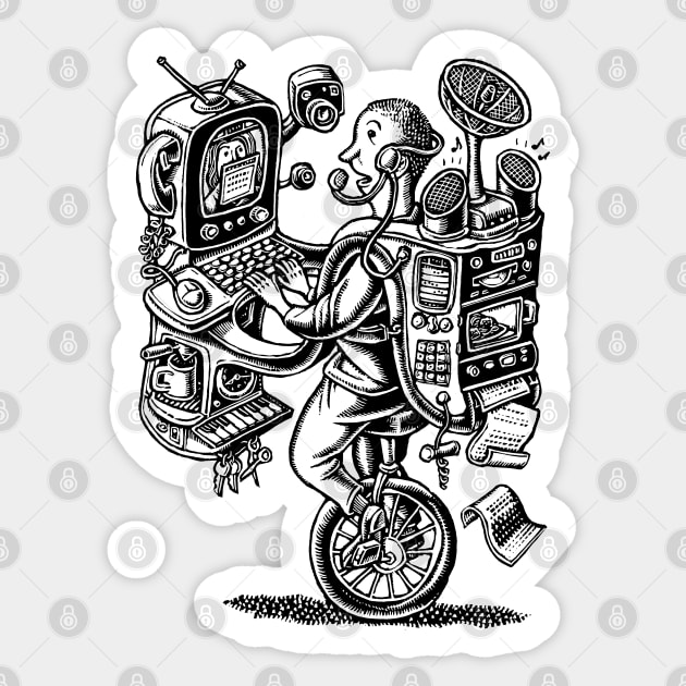 Combination Gizmo Machine - Gizmo Gizmos - Sticker | TeePublic