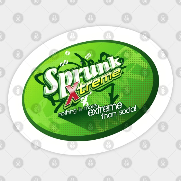 Sprunk Xtreme Soda - Grand Theft Auto - Sticker | TeePublic