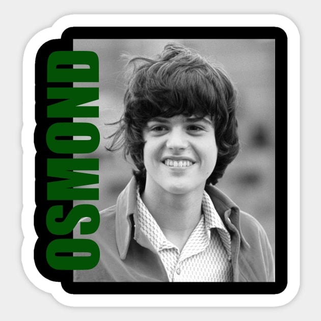 Donny Osmond // Retro Aesthetic Fan Art // 80s - Donny Osmond - Sticker ...