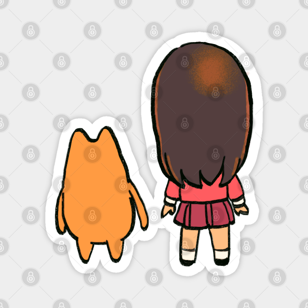 I draw chibi osaka and chiyo chan's dad (back ver.) / azumanga daioh ...