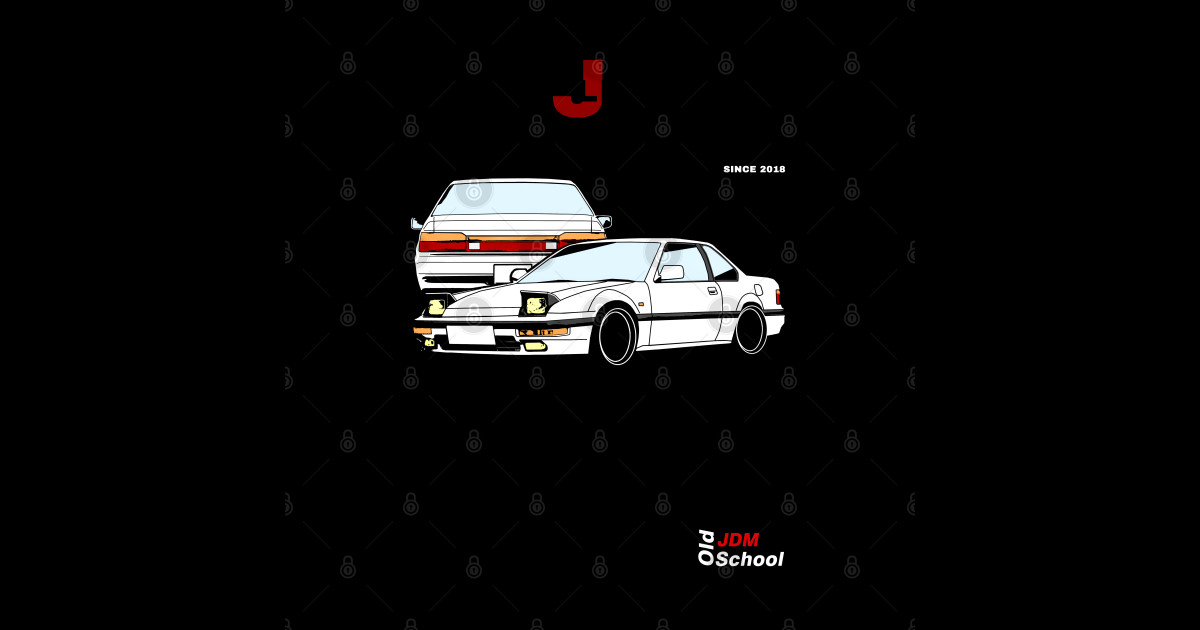 Prelude (B20A) OSJ LifeStyle - Honda Prelude - Sticker | TeePublic