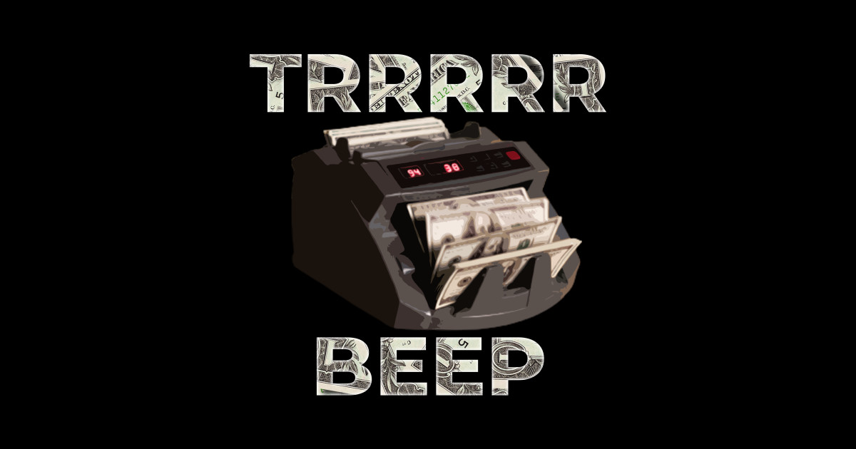 Money counting machine design - print with a sound - Money Maker ...