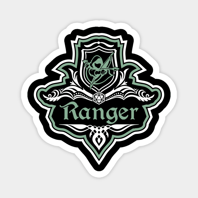 D&D Ranger Class Crest - Ranger Class - Magnet | TeePublic