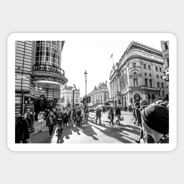 Piccadilly rush - Piccadilly - Sticker | TeePublic