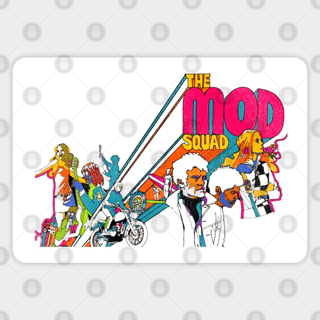 The Mod Squad - Mod Squad - Sticker | TeePublic