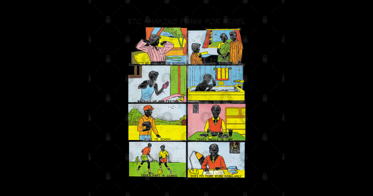 XTC ••• Original Style Fan Artwork - Xtc - Posters and Art Prints ...