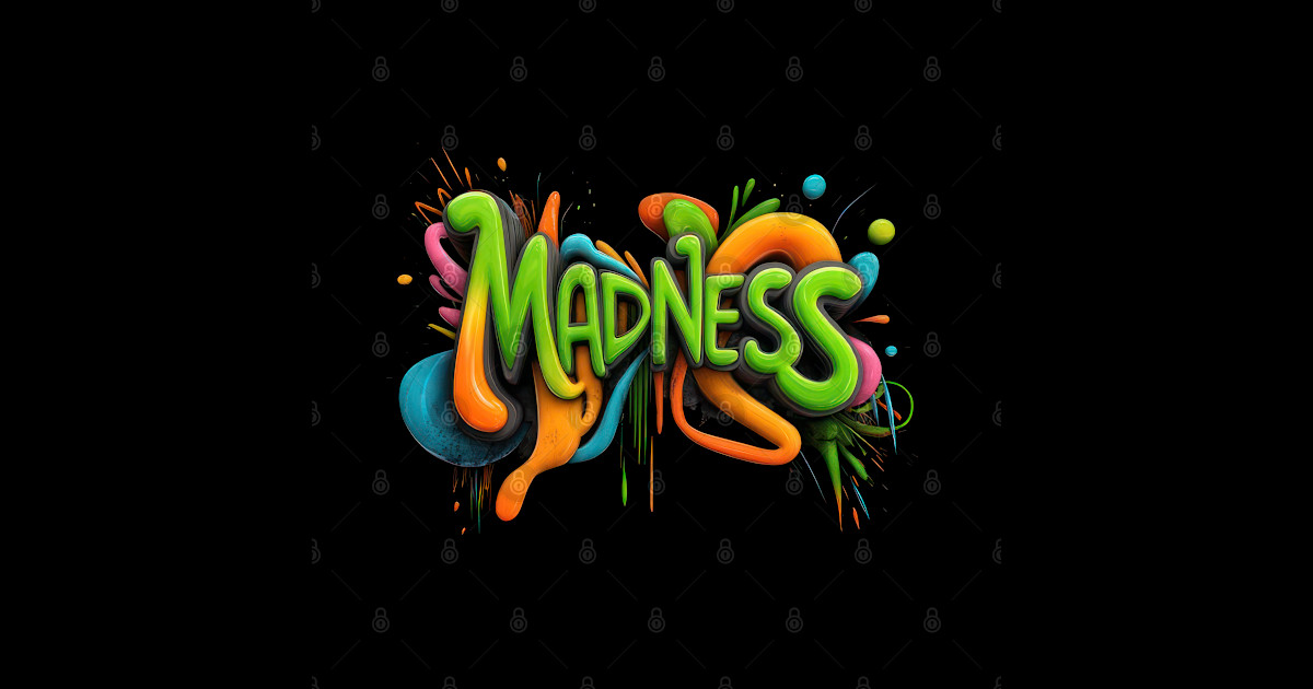 Madness 3D - Madness Graffiti - Sticker | TeePublic