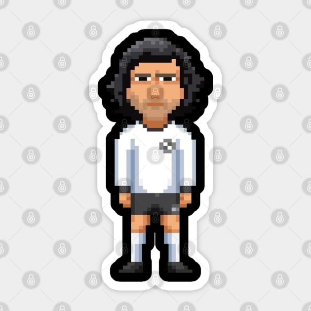 Gerd Muller 8 bit - Gerd Muller - Sticker | TeePublic