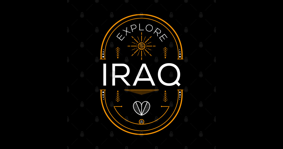 Explore Iraq Design. - Iraq - Sticker | TeePublic