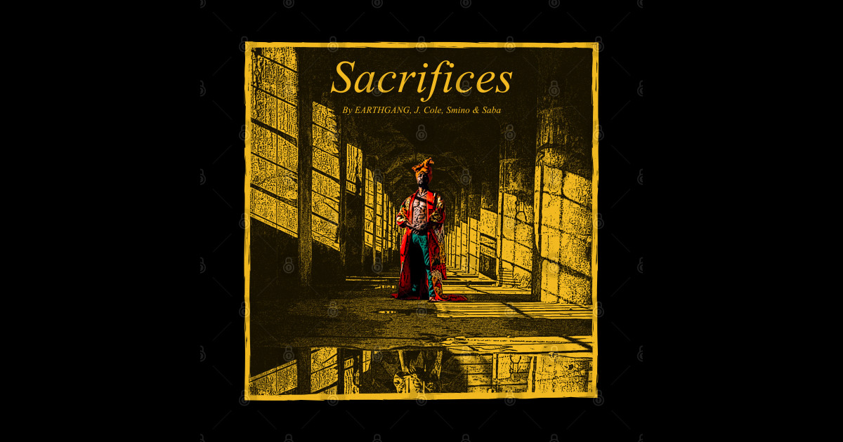 SACRIFICES - J Cole - Sticker | TeePublic