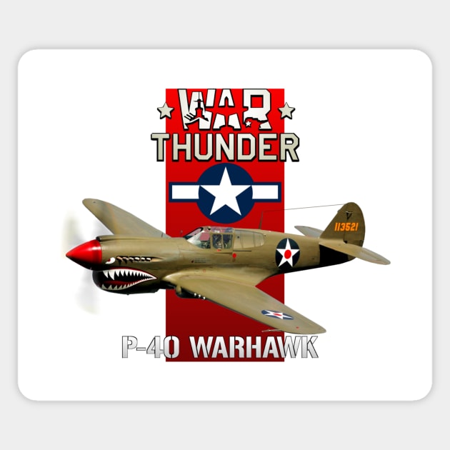 P-40 Warhawk - P40 Warhawk - Sticker | TeePublic