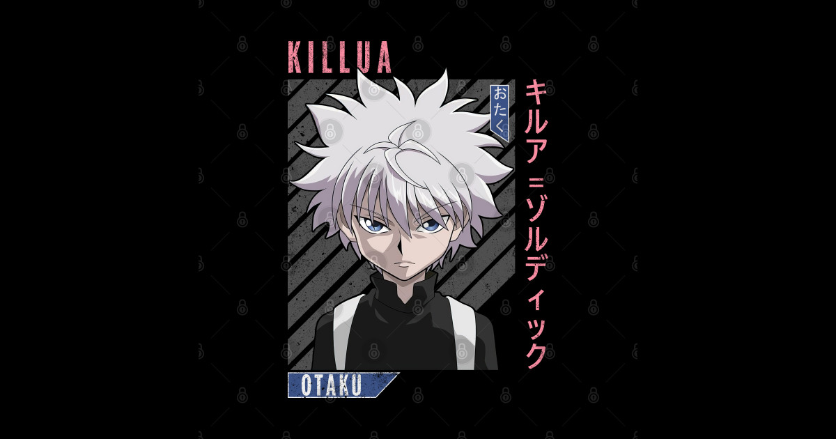 Killua Zoldyck Hunter x Hunter - Hunter X Hunter - Sticker | TeePublic