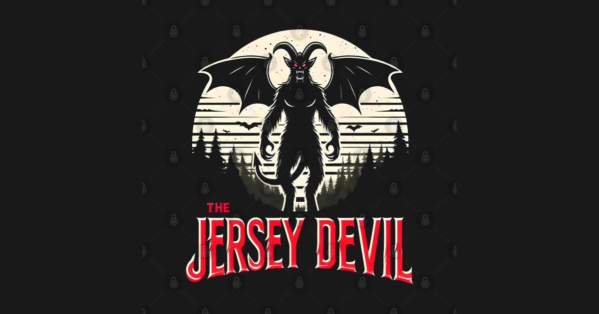 The Jersey Devil - Jersey Devil - T-Shirt | TeePublic