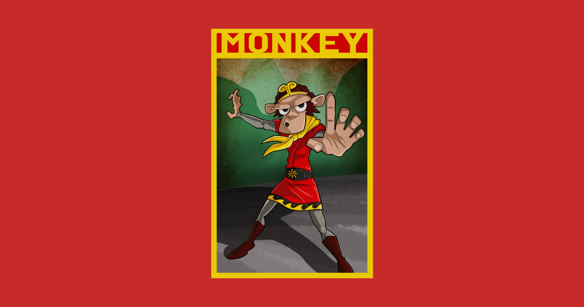 Monkey Fu - Monkey Magic - T-Shirt | TeePublic