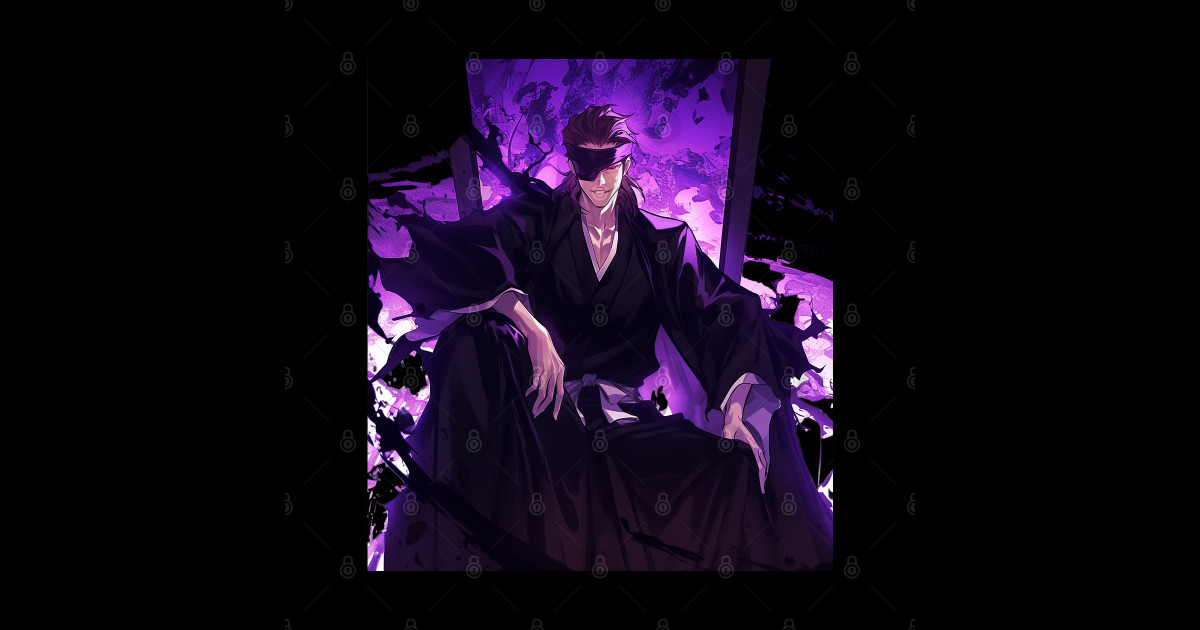 Aizen Sosuke from Bleach - Sosuke Aizen - Sticker | TeePublic