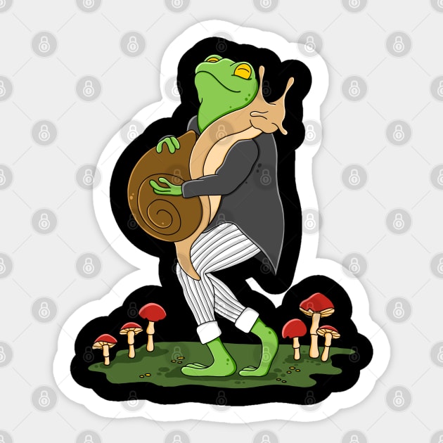 Goblincore Friend - Goblincore - Sticker | TeePublic