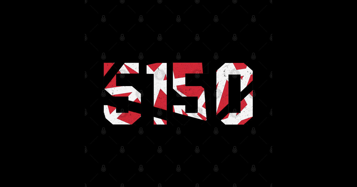 5150 E V H Guitar Inspired Retro Illustration (vintage distressed ...