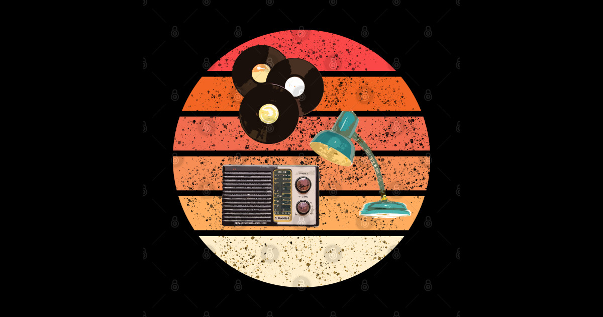 old school life - Vintage - Sticker | TeePublic