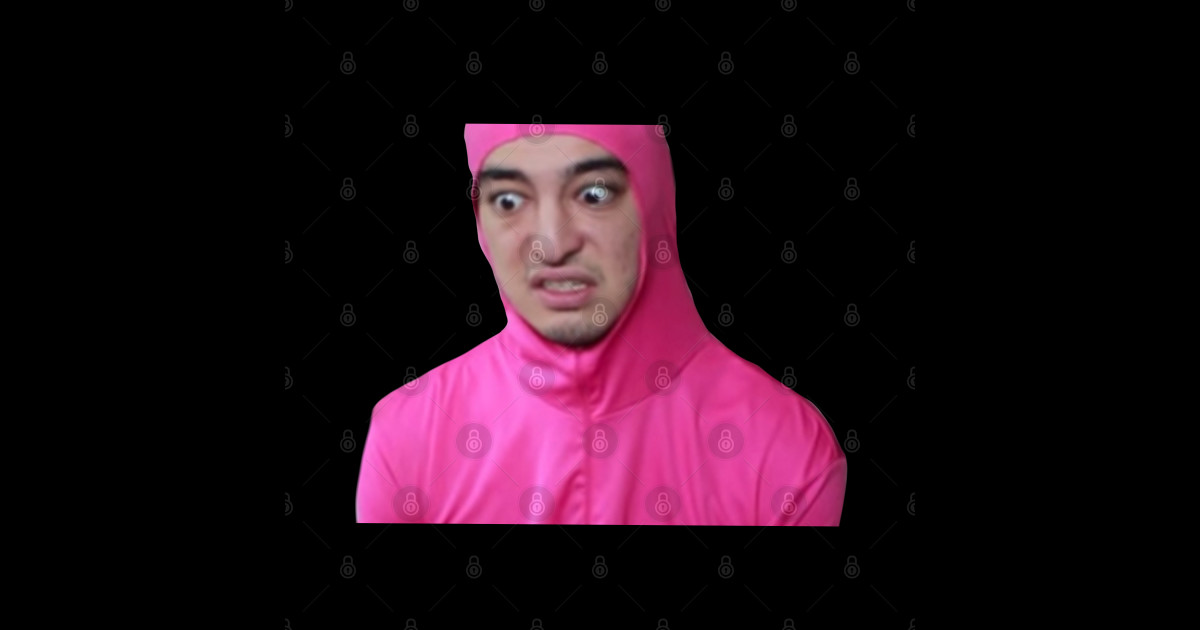 Pink Guy Pink Guy Sticker Teepublic