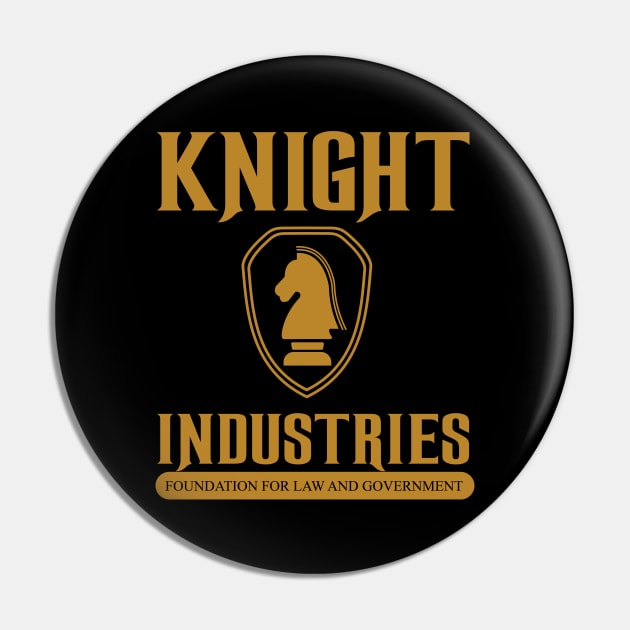 Knight Industries - Knight Rider - Pin | TeePublic