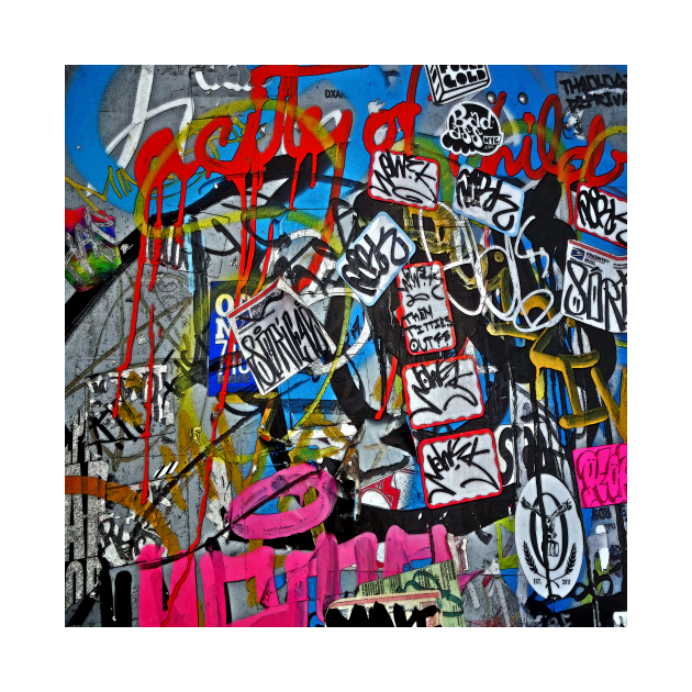 Graffiti #14 - Street Art - T-Shirt | TeePublic