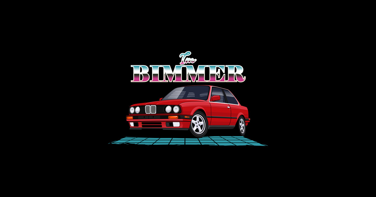 Bimmer e30 Classic - E30 - Sticker | TeePublic
