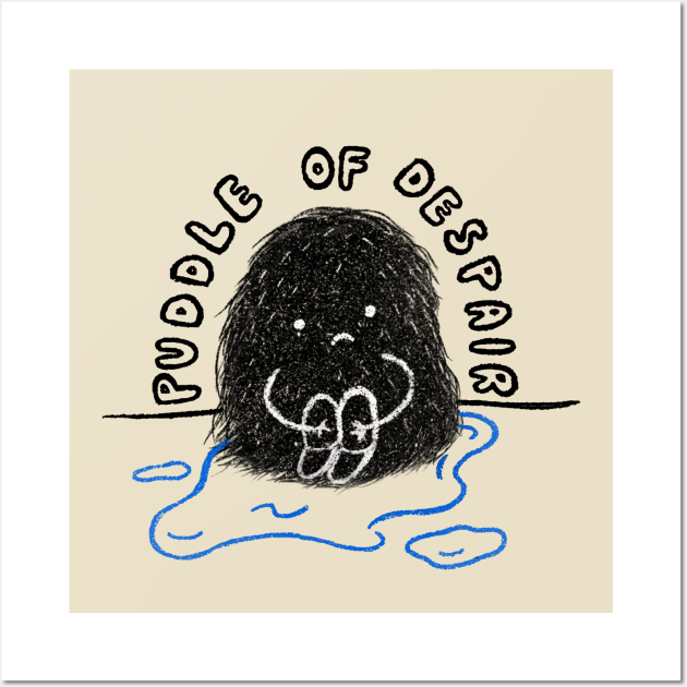 Stick Figure Puddle Of Despair - Depression Meme - Posters and Art ...