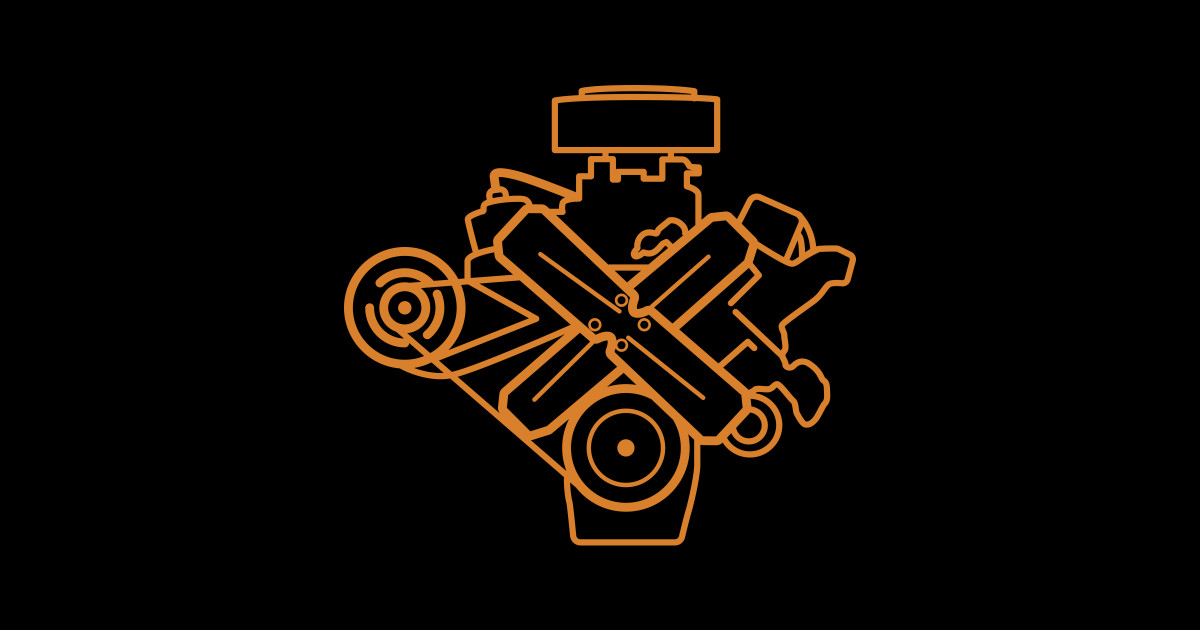 273 Commando - Engine Outline - Commando - Sticker | TeePublic