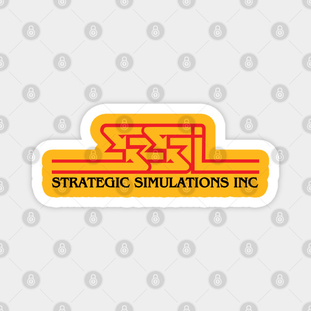Retro Computer Games Strategic Simulations Inc SSI Logo - Dungeons And ...