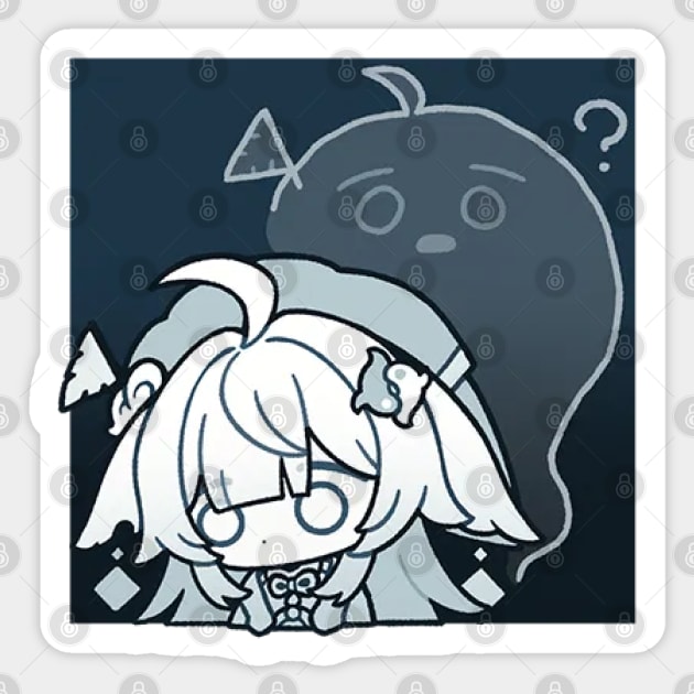 Honkai Star Rail Chibi Huohuo 2 - Honkai Star Rail - Sticker | TeePublic