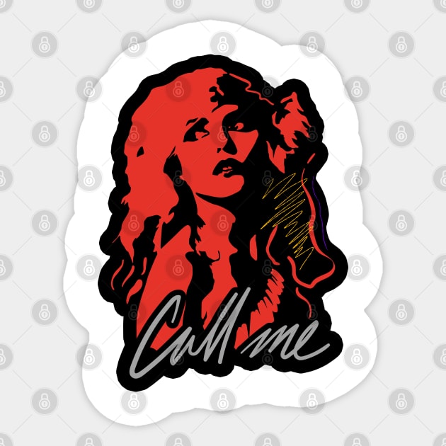 BLONDIE 80S RETRO STYLE - Blondie - Sticker | TeePublic
