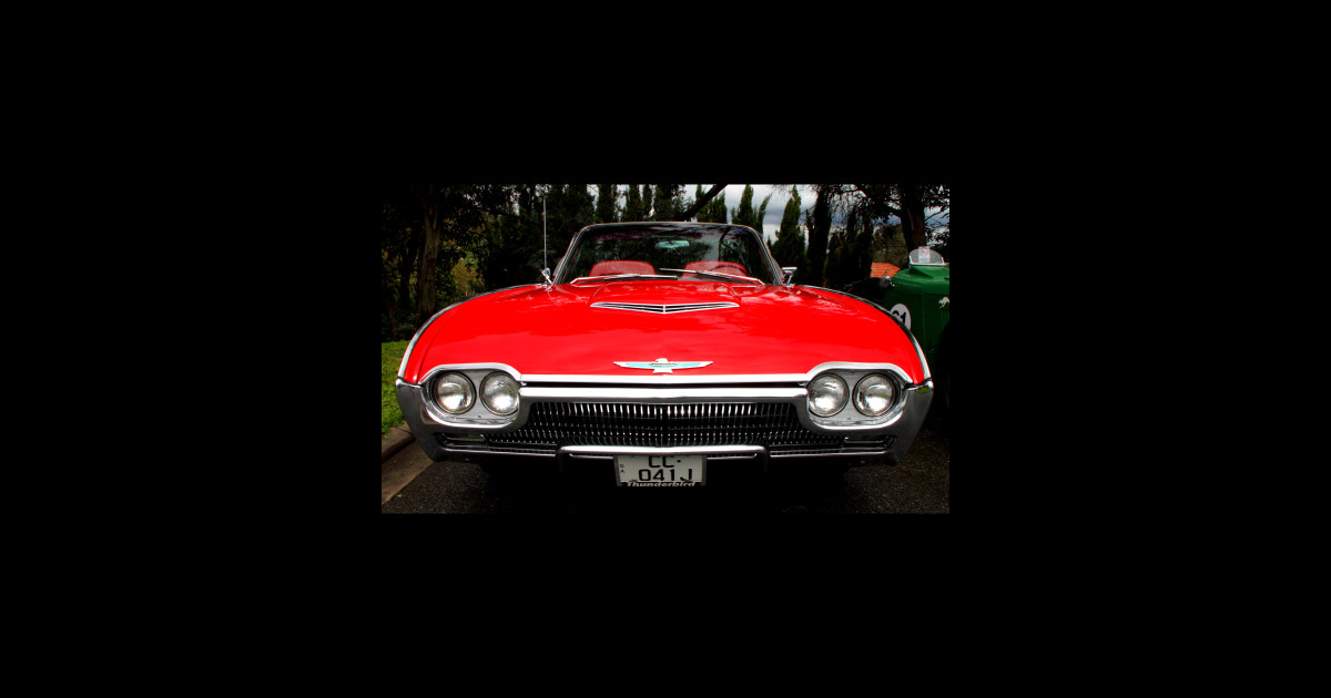 Ford Thunderbird 1963 Model Front End - Big - Sticker | TeePublic