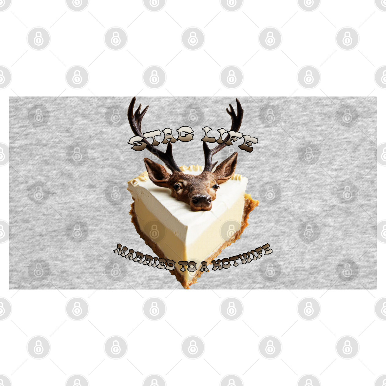 Stag Life Married To A Hotwife Funny - Stag Life - T-Shirt | TeePublic