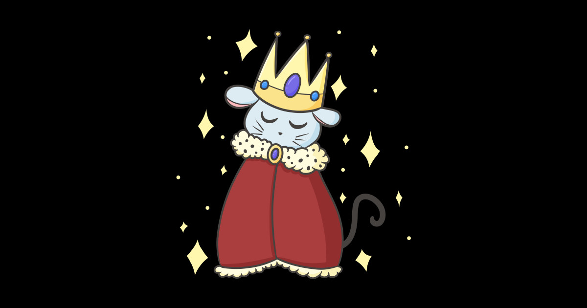 Royal Mouse - Mouse - Sticker | TeePublic