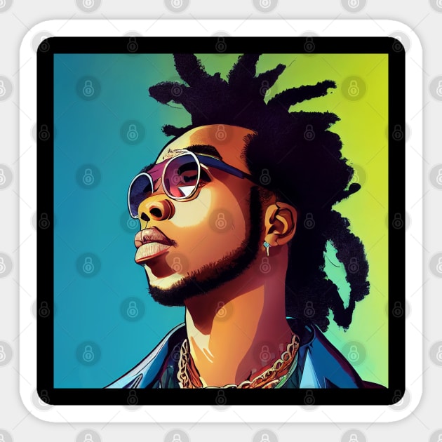 takeoff migos rip - Takeoff - Sticker | TeePublic